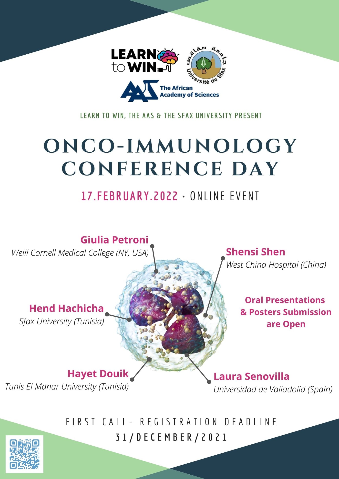 Onco-Immunology Conference Day. Deadline: January 31, 2022 – Université ...